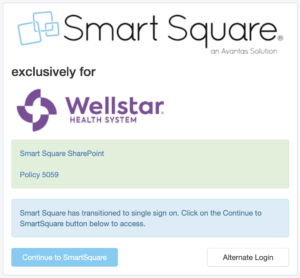 Smart Square WellStar Login